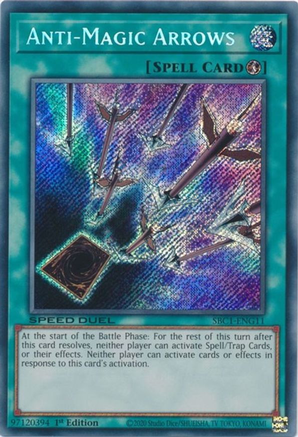 Anti-Magic Arrows (Secret Rare) - Speed Duel: Streets of Battle City ...