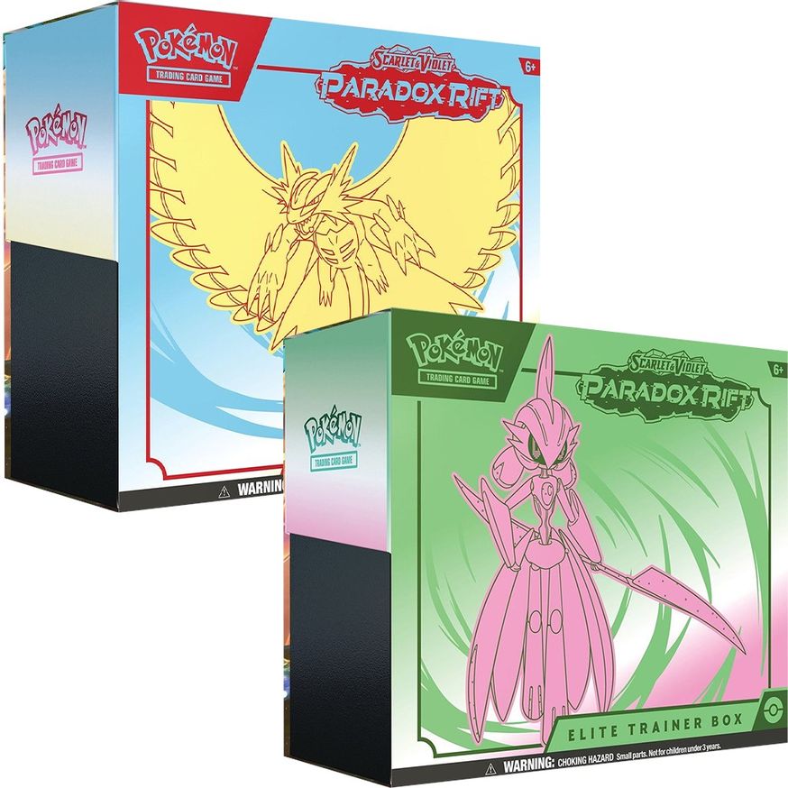 Paradox Rift Elite Trainer Boxes [Set of 2] - SV04: Paradox Rift - Pokemon
