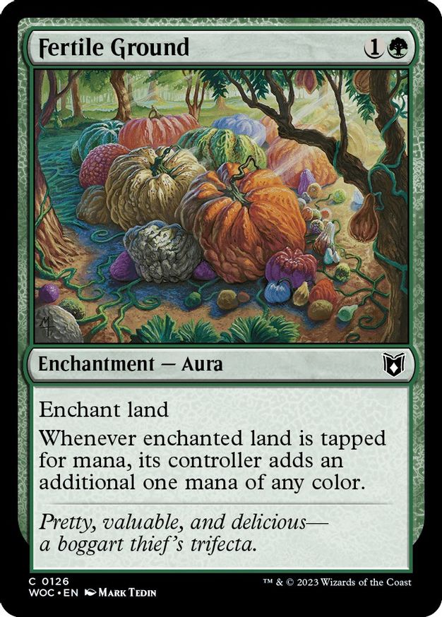 Fertile Ground - Commander: Wilds of Eldraine - Magic: The Gathering