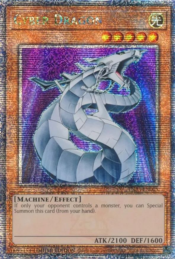 Cyber Dragon (Quarter Century Secret Rare) - 25th Anniversary Tin ...