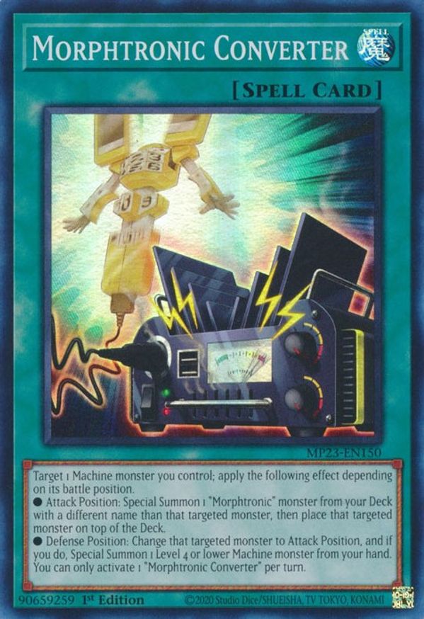 Morphtronic Converter - 25th Anniversary Tin: Dueling Heroes Mega Pack ...