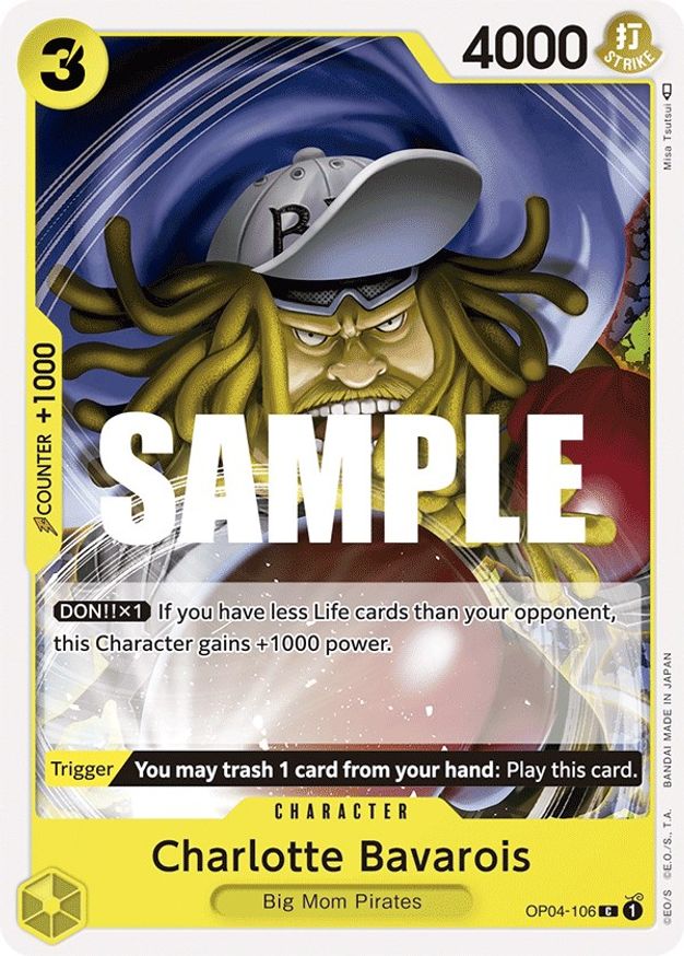 Charlotte Bavarois - Kingdoms of Intrigue - One Piece Card Game
