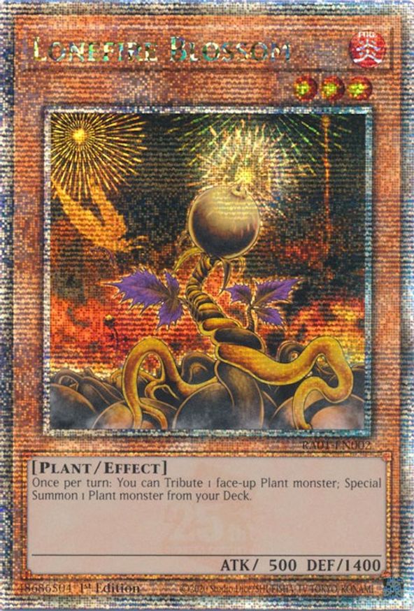 Lonefire Blossom (Quarter Century Secret Rare) - 25th Anniversary ...
