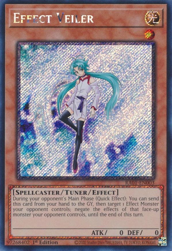Effect Veiler (Platinum Secret Rare) - 25th Anniversary Rarity ...