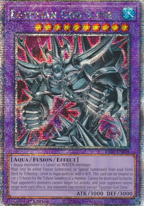 Egyptian God Slime (Quarter Century Secret Rare) - 25th Anniversary ...
