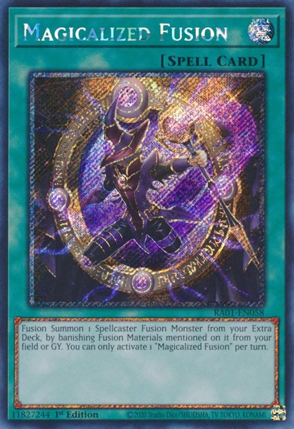 Magicalized Fusion (Platinum Secret Rare) - 25th Anniversary Rarity Collection - YuGiOh
