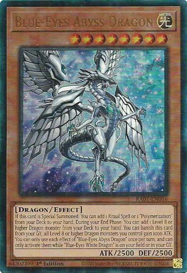 Blue-Eyes Abyss Dragon (PUR) - 25th Anniversary Rarity Collection - YuGiOh