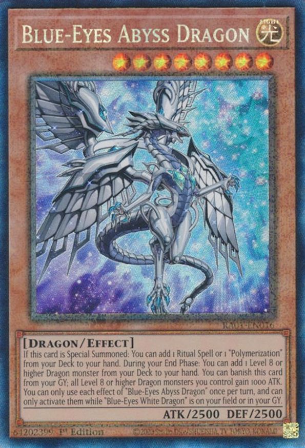 Blue-Eyes Abyss Dragon (PCR) - 25th Anniversary Rarity Collection - YuGiOh