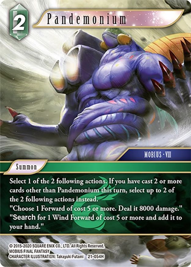 Pandemonium - Beyond Destiny - Final Fantasy TCG