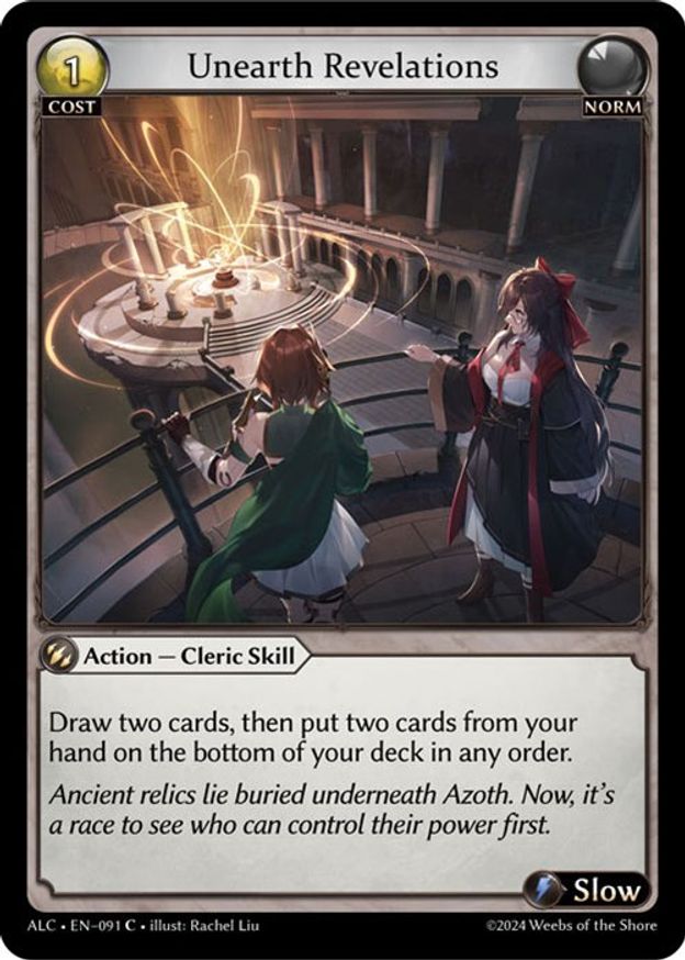Unearth Revelations - Alchemical Revolution - Grand Archive TCG