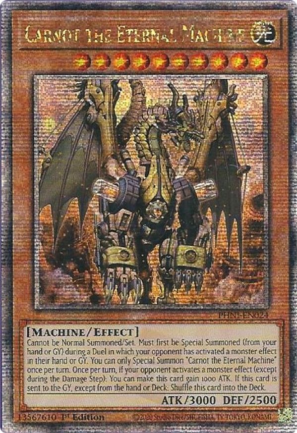 Carnot the Eternal Machine (Quarter Century Secret Rare) - Phantom ...