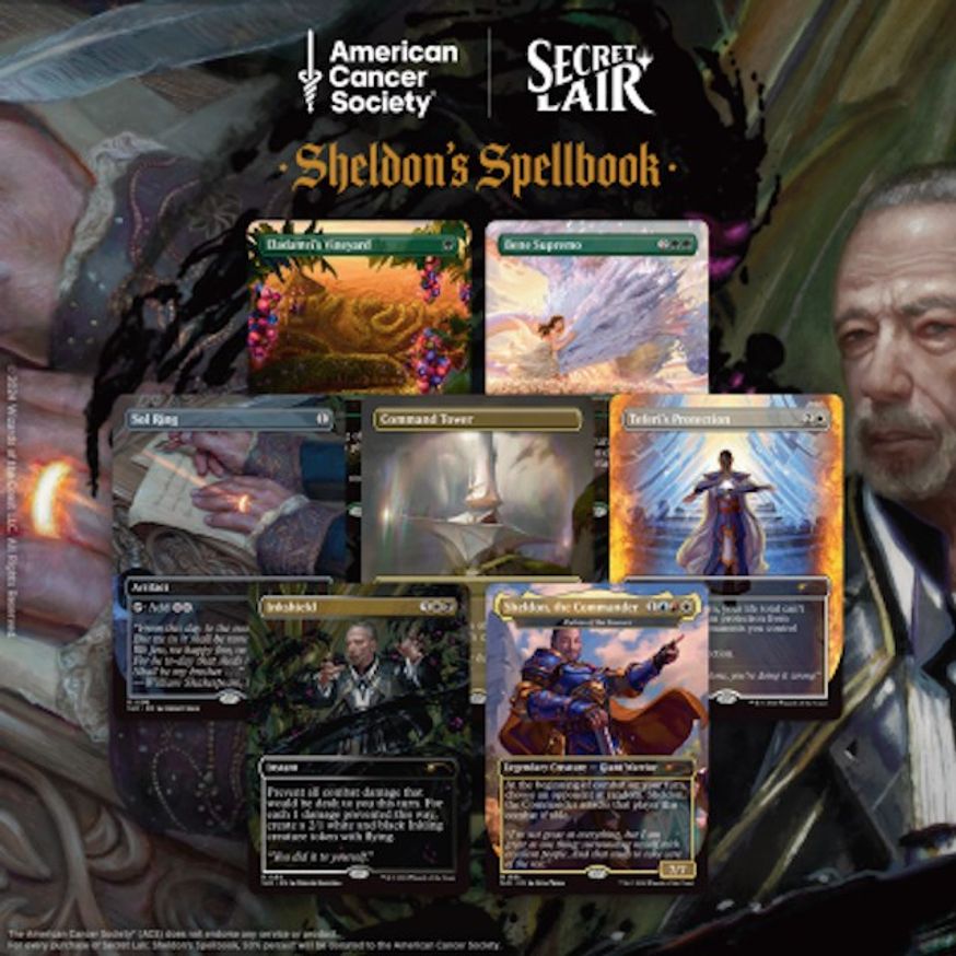 Secret Lair Drop: Sheldon's Spellbook - Non-Foil Edition - Secret Lair ... Secret Lair Drop: Sheldon's Spellbook - Non-Foil Edition - Secret Lair ...