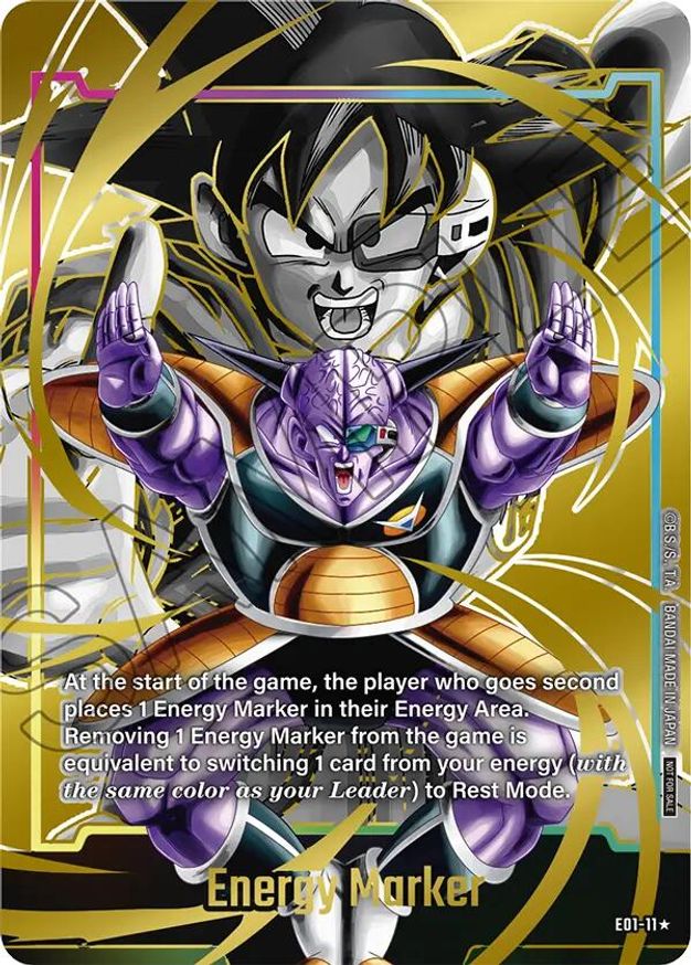Energy Marker (E01-11) (Gold) - Fusion World Energy Markers - Dragon Ball Super: Fusion World