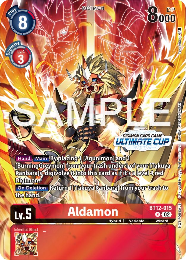Aldamon (Ultimate Cup 2024) - Across Time - Digimon Card Game