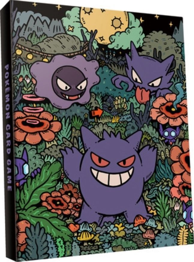 Pokemon: Gengar 4-Pocket Portfolio - Pokemon International Storage ...