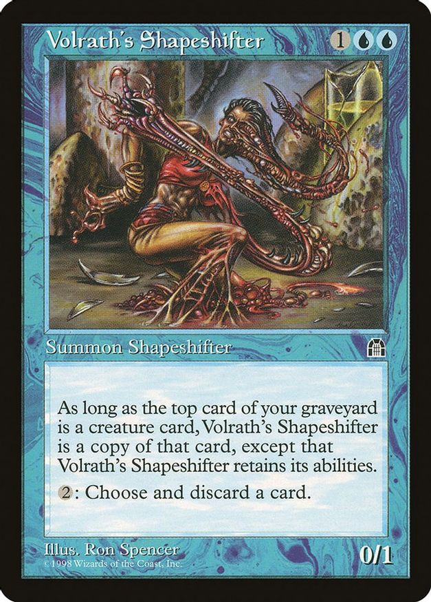 Volrath's Shapeshifter - Stronghold - Magic: The Gathering