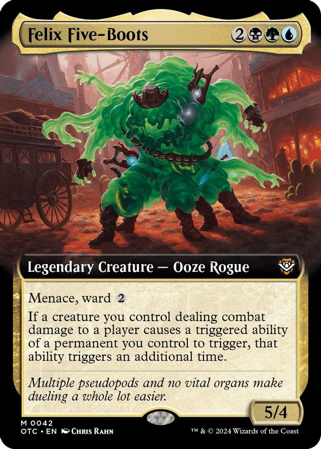 Felix Five-Boots (Extended Art) - Commander: Outlaws of Thunder ...