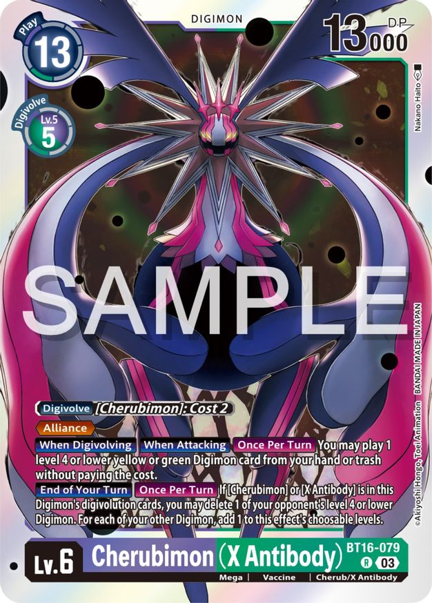 Cherubimon (X Antibody) - Beginning Observer - Digimon Card Game