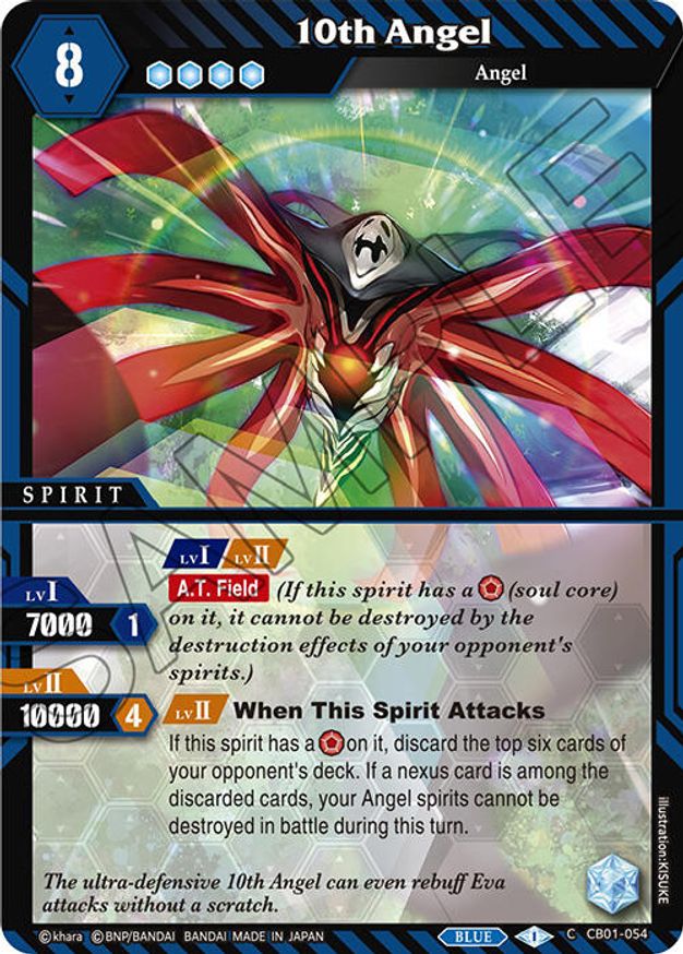 10th Angel - Collaboration Booster 01: Halo of Awakening - Battle ...