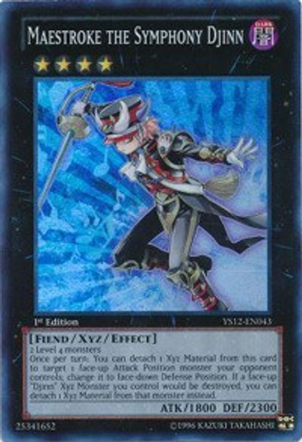 Maestroke the Symphony Djinn - Starter Deck: Xyz Symphony - YuGiOh