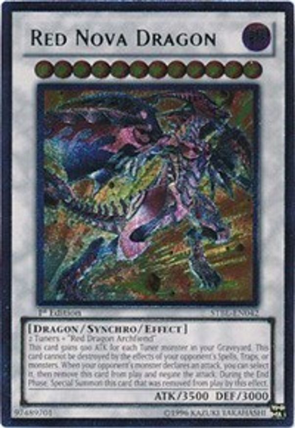 Red Nova Dragon (UTR) - Starstrike Blast - YuGiOh