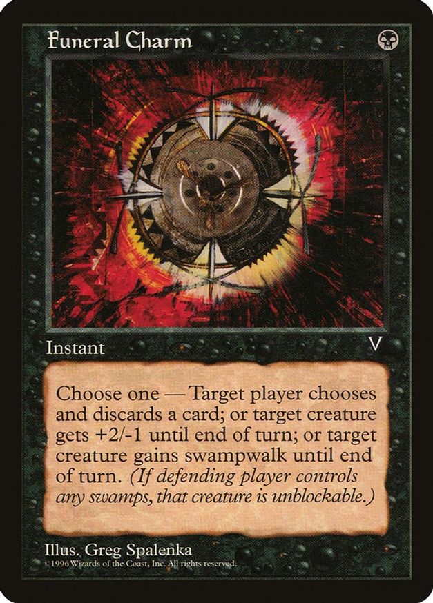 Funeral Charm - Visions - Magic: The Gathering