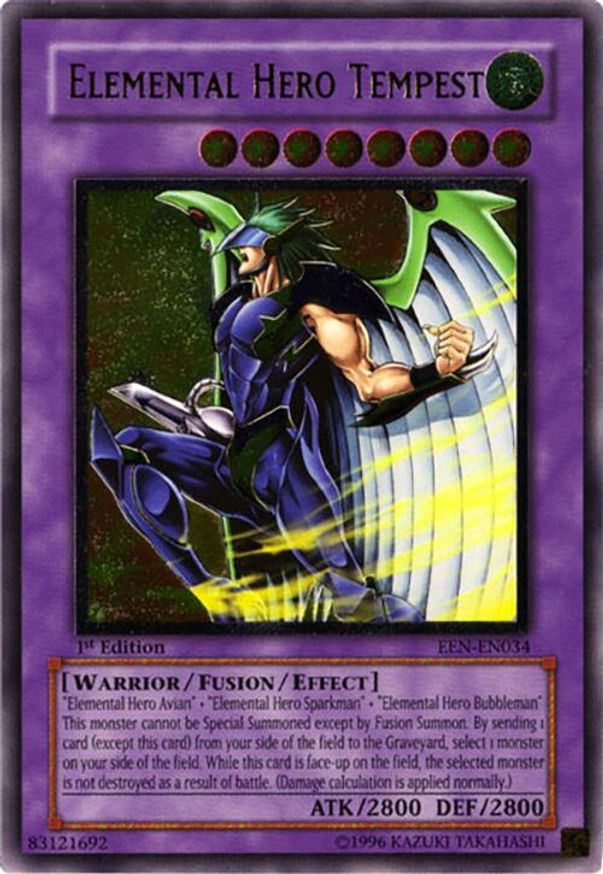 Elemental Hero Tempest (UTR) - Elemental Energy - YuGiOh