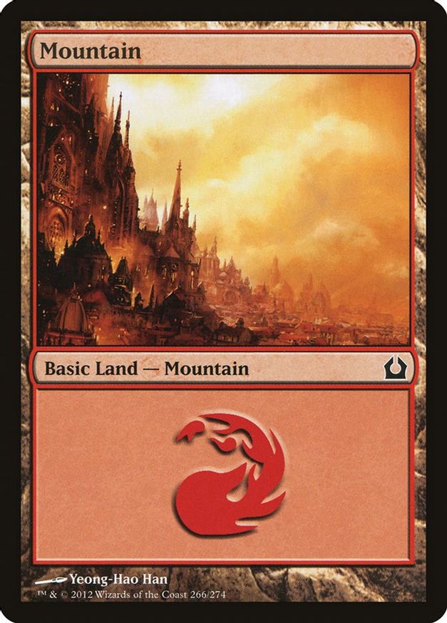 Mountain (266) - Return to Ravnica - Magic: The Gathering