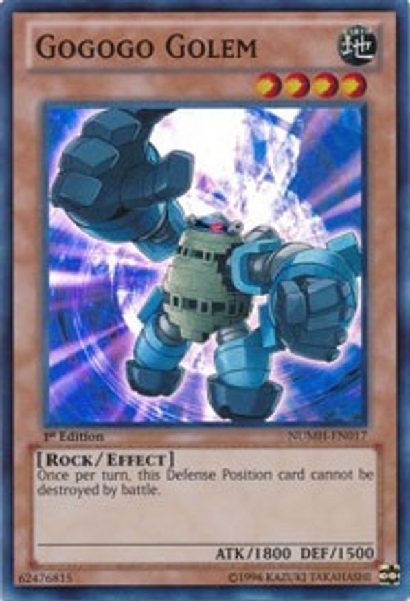 Gogogo Golem - Number Hunters - YuGiOh