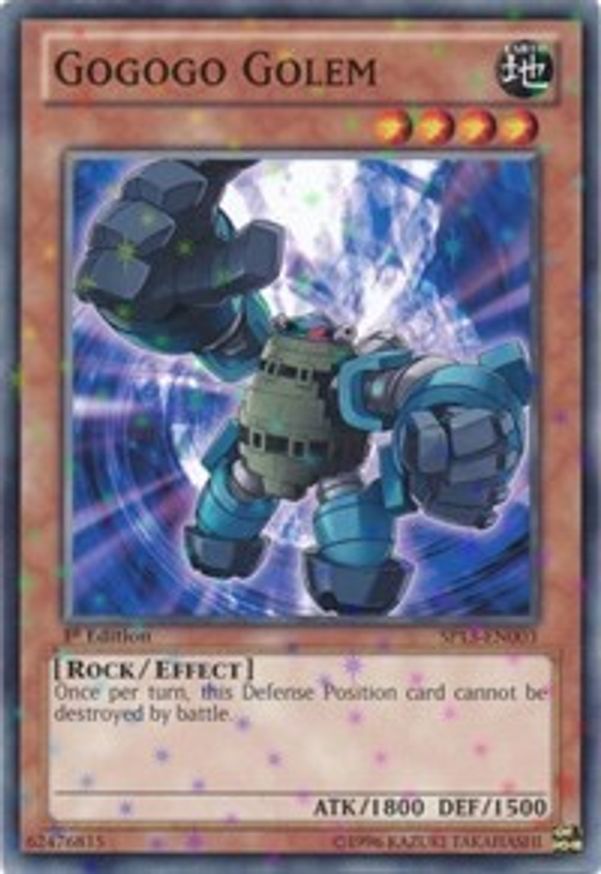 Gogogo Golem (Starfoil) - Star Pack 2013 - YuGiOh