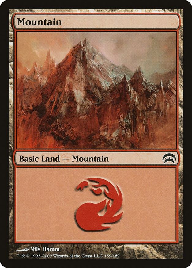 Mountain (159) - Planechase - Magic: The Gathering
