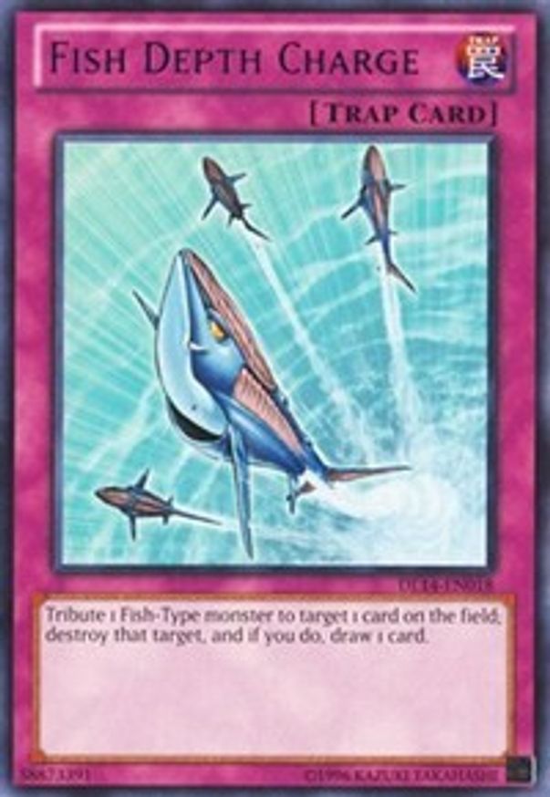 Fish Depth Charge (Purple) - Duelist League Promo - YuGiOh