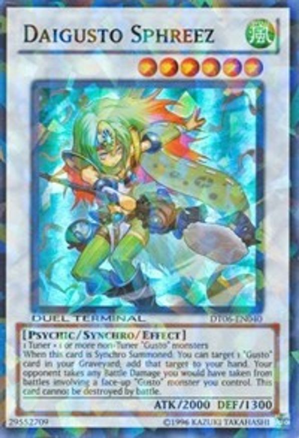 Daigusto Sphreez - Duel Terminal 6 - YuGiOh