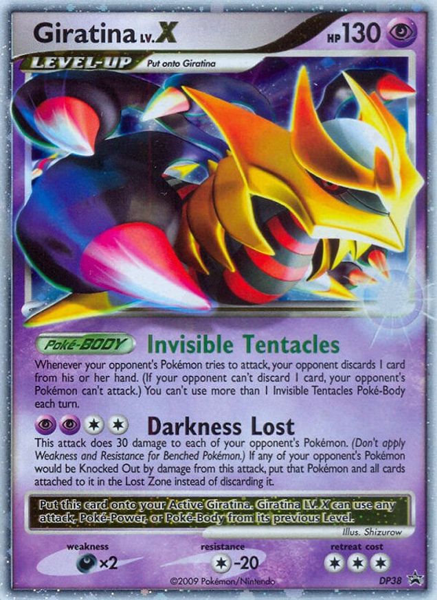 Giratina LV.X - DP38 - Diamond and Pearl Promos - Pokemon