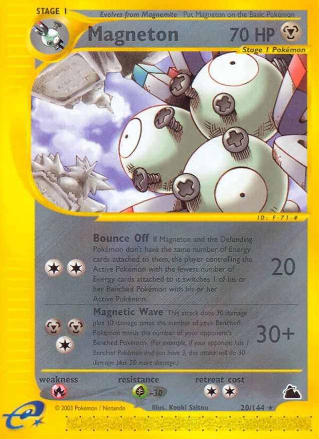 Magneton (20) - Skyridge - Pokemon