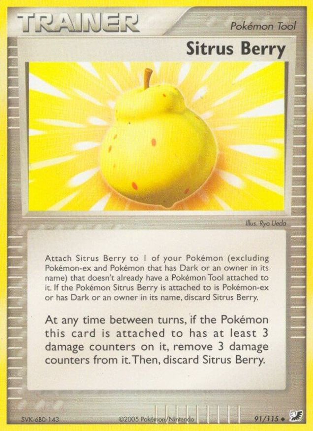 Sitrus Berry - Unseen Forces - Pokemon