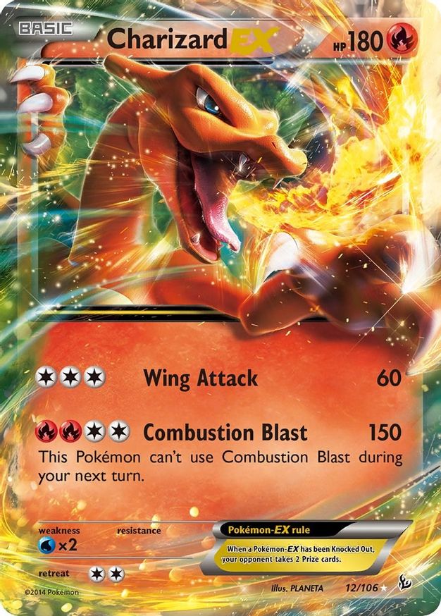Charizard EX (12) - XY - Flashfire - Pokemon