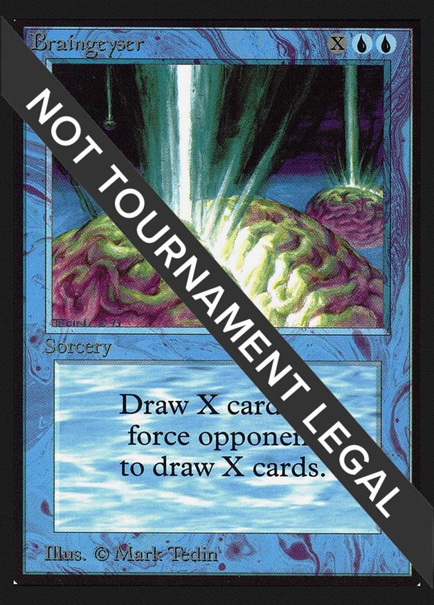 Braingeyser (CE) - Collector's Edition - Magic: The Gathering