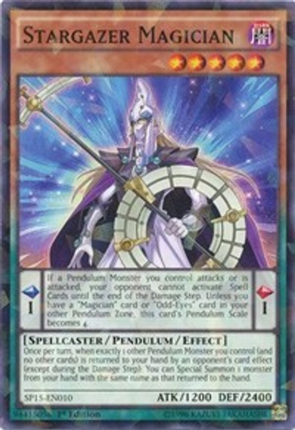 Stargazer Magician (Shatterfoil) - Star Pack ARC-V - YuGiOh